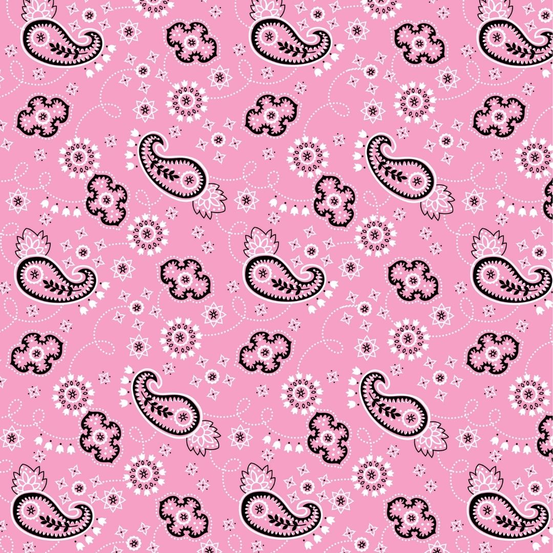 Pink Bandana Background