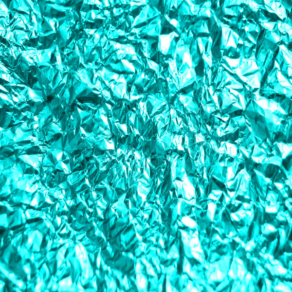 Turquoise Crinkle Texture 12x12 Patterned Vinyl Sheet - iCraftVinyl